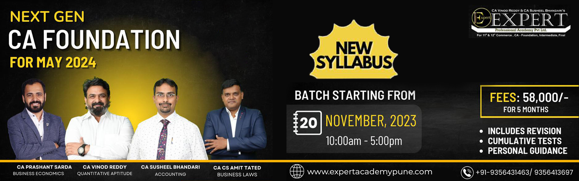 Expert AcademyHome page title