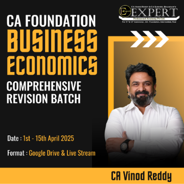 Expert AcademyCA Vinod Reddy